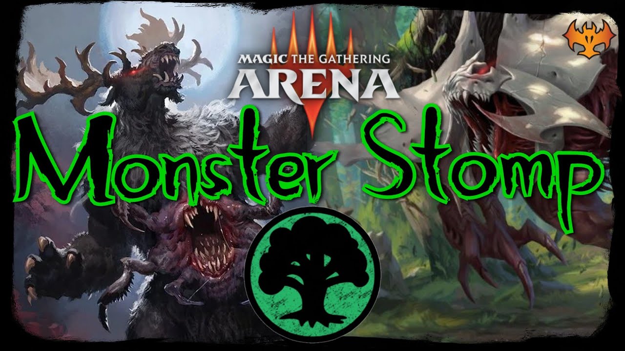 Monster Stomping Grounds | MTG Arena - Mono Green Stompy Aggro Haste ...