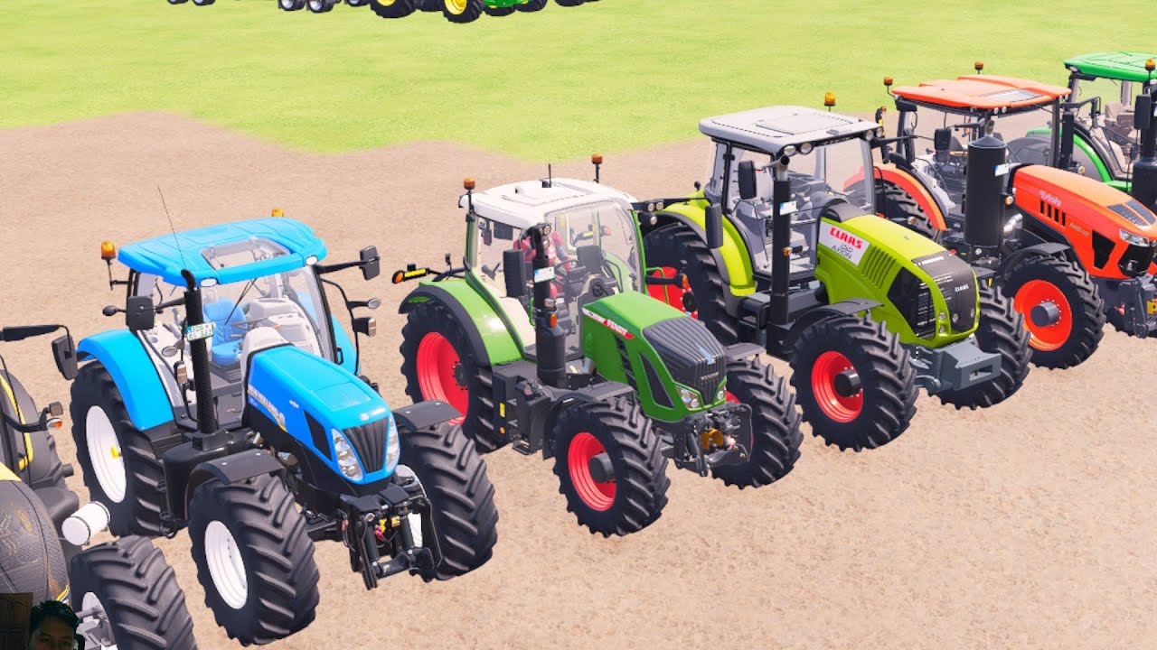 TRANSPORTING OF COLOR Game Farming Simulator 22 Tractor Tractors ...