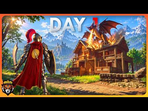 DAY 1 Runescape's Survival Game is Finally Here! - Runescape Dragonwilds 1.0 Gameplay