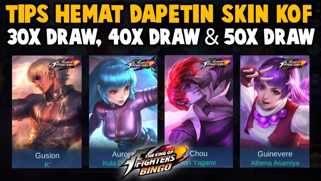 500 DM DAPET SKIN KOF ? PENJELASAN LENGKAP CARA HEMAT DAPETIN SKIN KOF ...