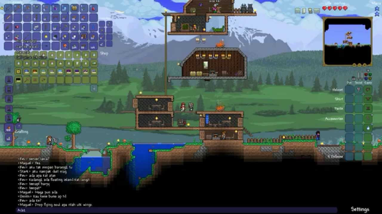 Terraria Gameplay 01 - YouTube