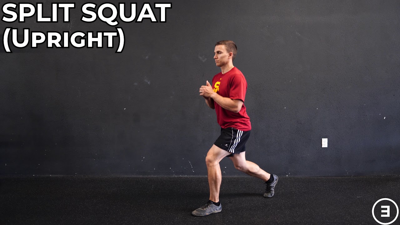 Split Squat (Upright) - YouTube