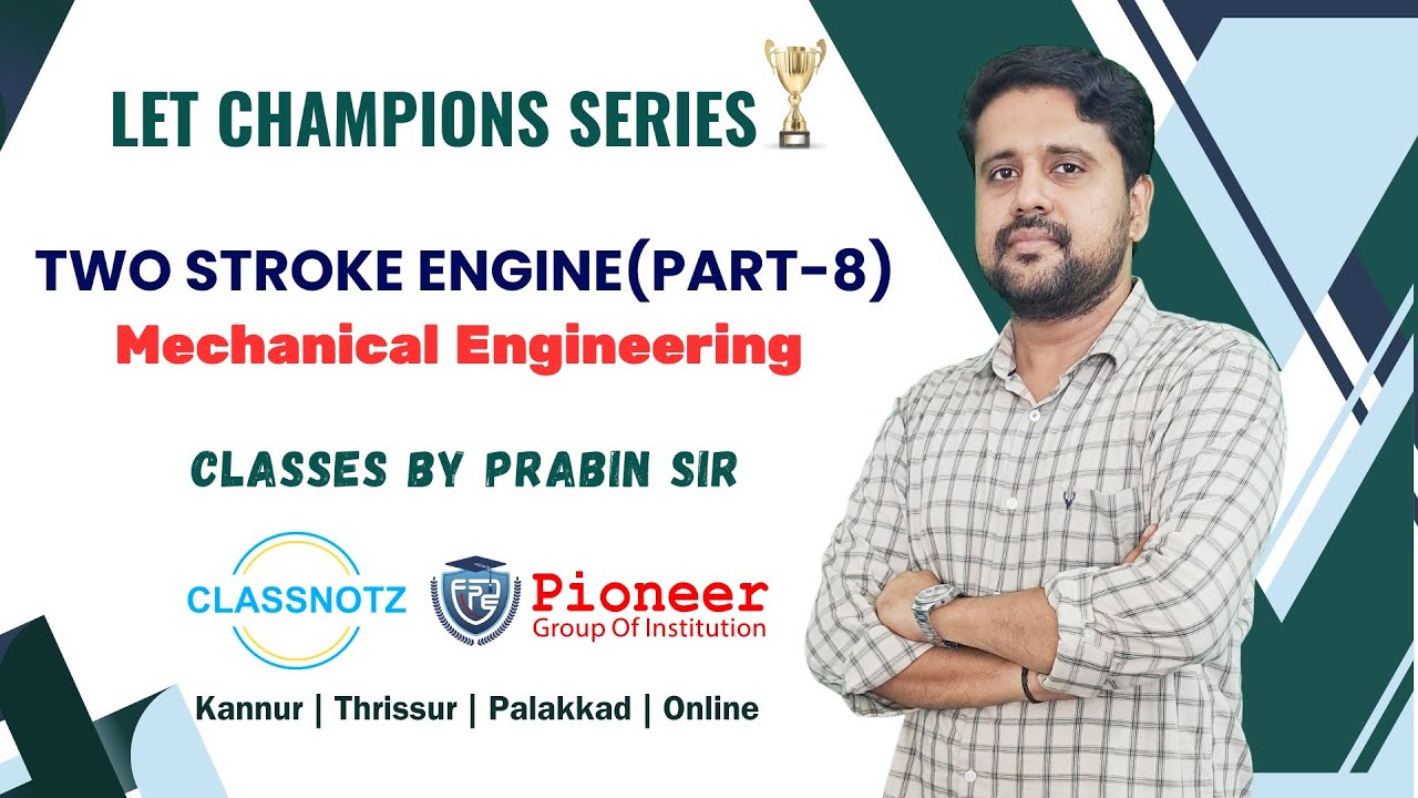 Lateral Entry Test(LET) | Mechanical | Two Stroke Engine - Part 8 #LET ...