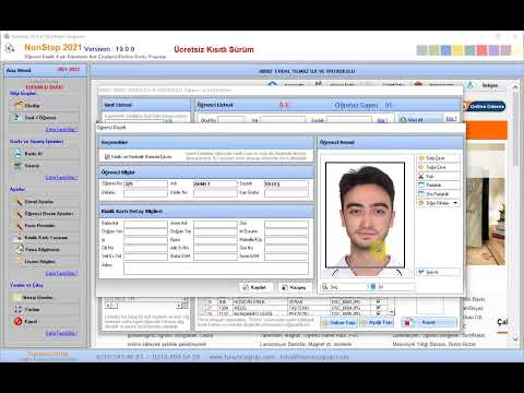10 NonStop e Okul Baskı Programı Öğrenci Silme, Ekleme, Sınıf Değiştirme