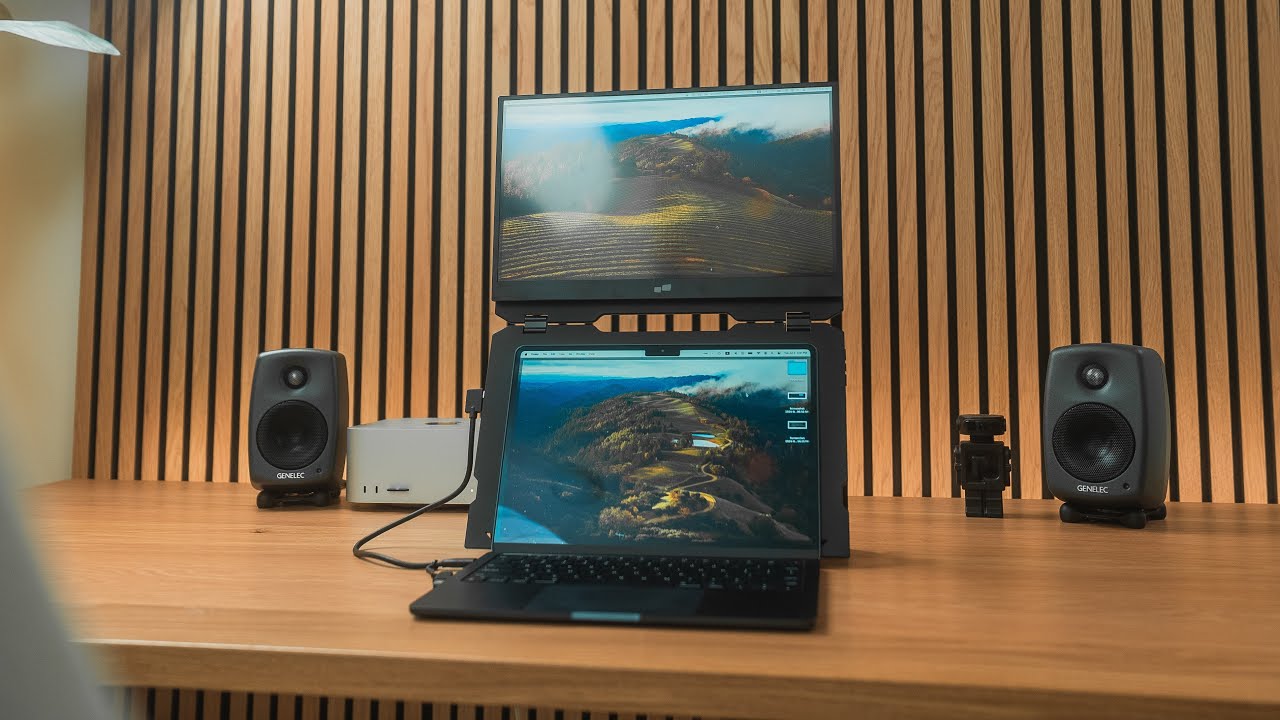 The Best Portable Monitor Setup??? // Duex Float by MobilePixel - YouTube