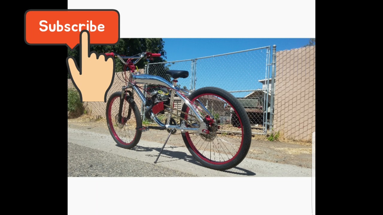 first felt faker motorized bike build edit - YouTube