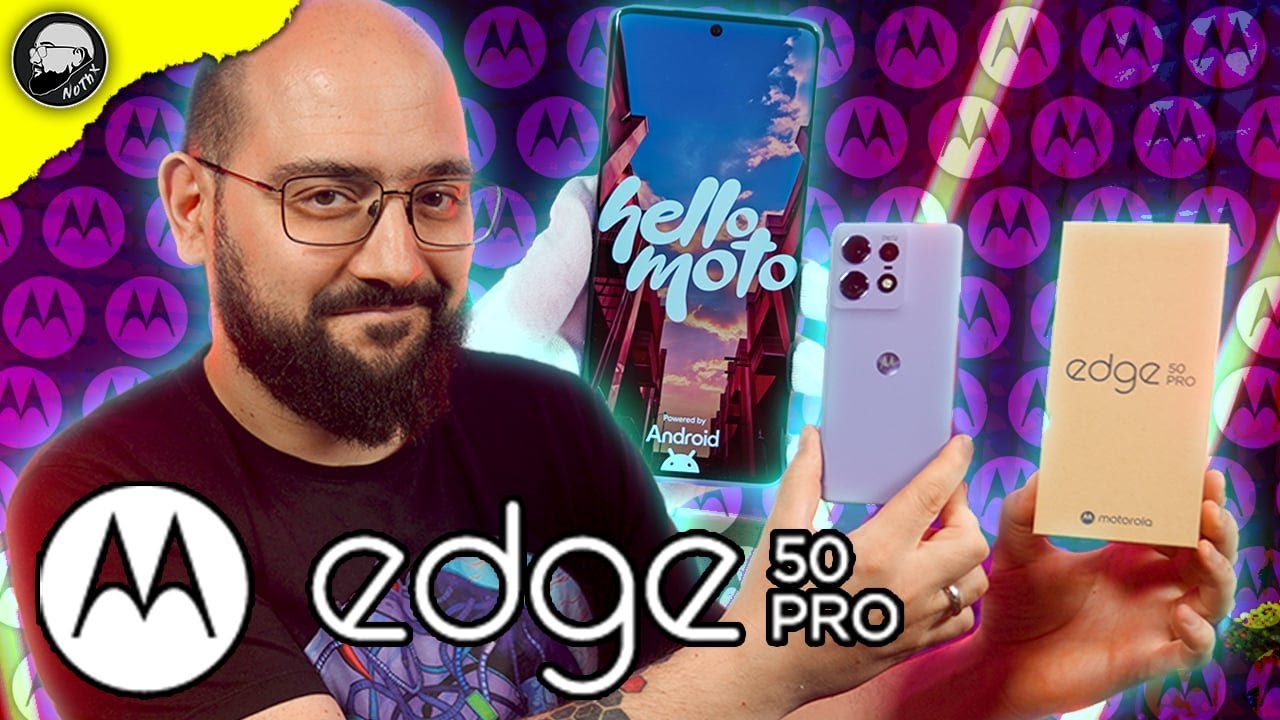 Moto Edge 50 Pro - Страхотен дизайн и снимки! - YouTube