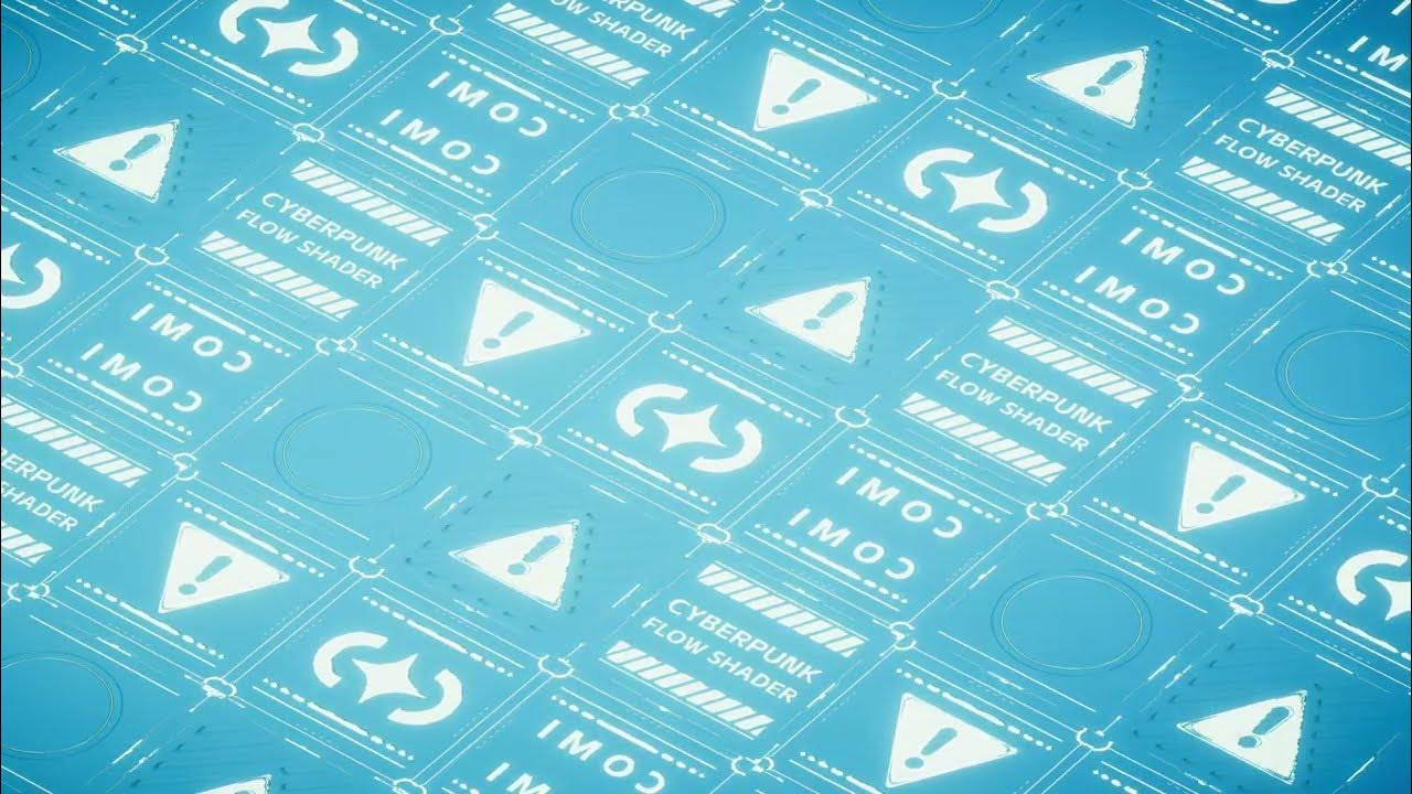 Cyberpunk Flow Shader Release Trailor 4 - Unity Asset Store - YouTube