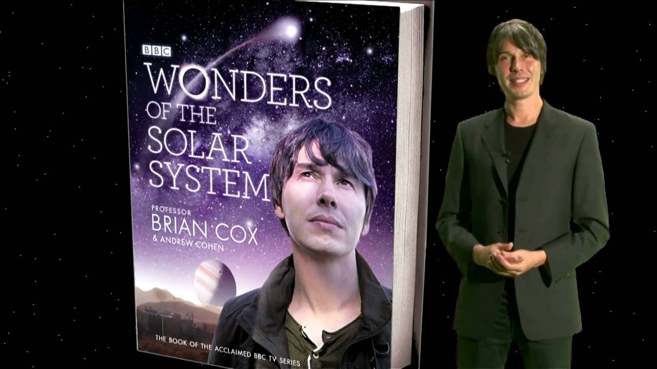 Professor Brian Cox , Wonders of the Solar System, the book - YouTube