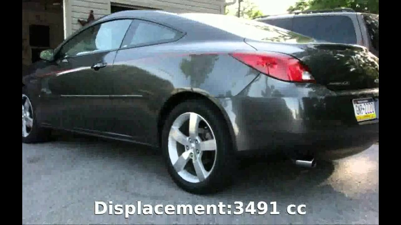 2006 Pontiac G6 GT Coupe - Walkaround and Specs - YouTube