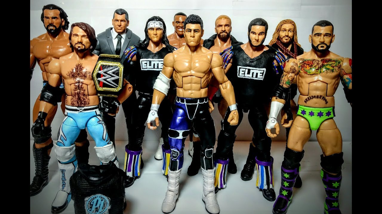 *HUGE CUSTOM WWE FIGURE SHOWCASE* - YouTube