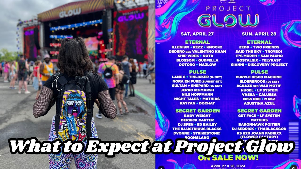 Project Glow 2024 Q&A + Lineup Recommendations 🎶 - YouTube