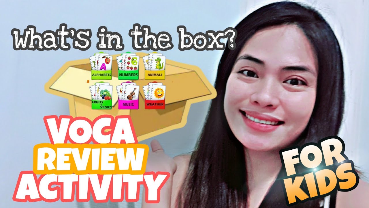 How to Review Vocabulary-What's in the box? - YouTube
