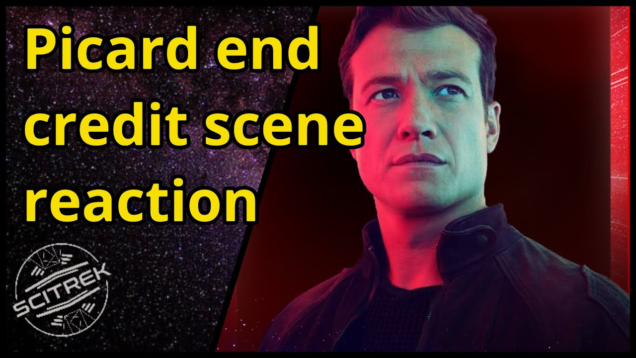 Star Trek Picard end credit scene reaction - YouTube