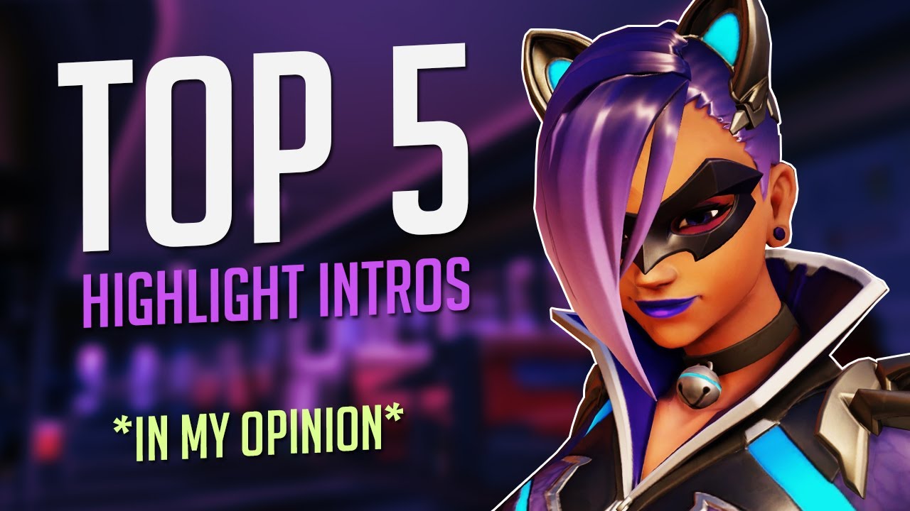 TOP 5 HIGHLIGHT INTROS IN OVERWATCH 2 (MY OPINION) - YouTube