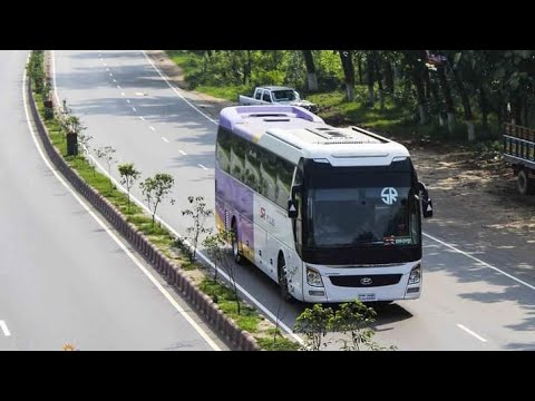 SR Travels Hyundai bus | SR Plus AC Bus | SR Hyundai Bus | Hyundai Bus ...