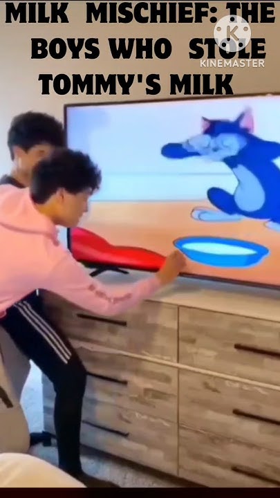 "MILK MISCHIEF :THE BOYS WHOSTOLETOMMY'SMILK"#VIRAL#SHORTS#SAI ...