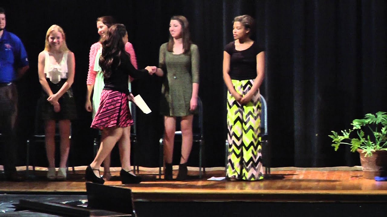 Warren Central High School National Beta Club Induction Ceremony - YouTube
