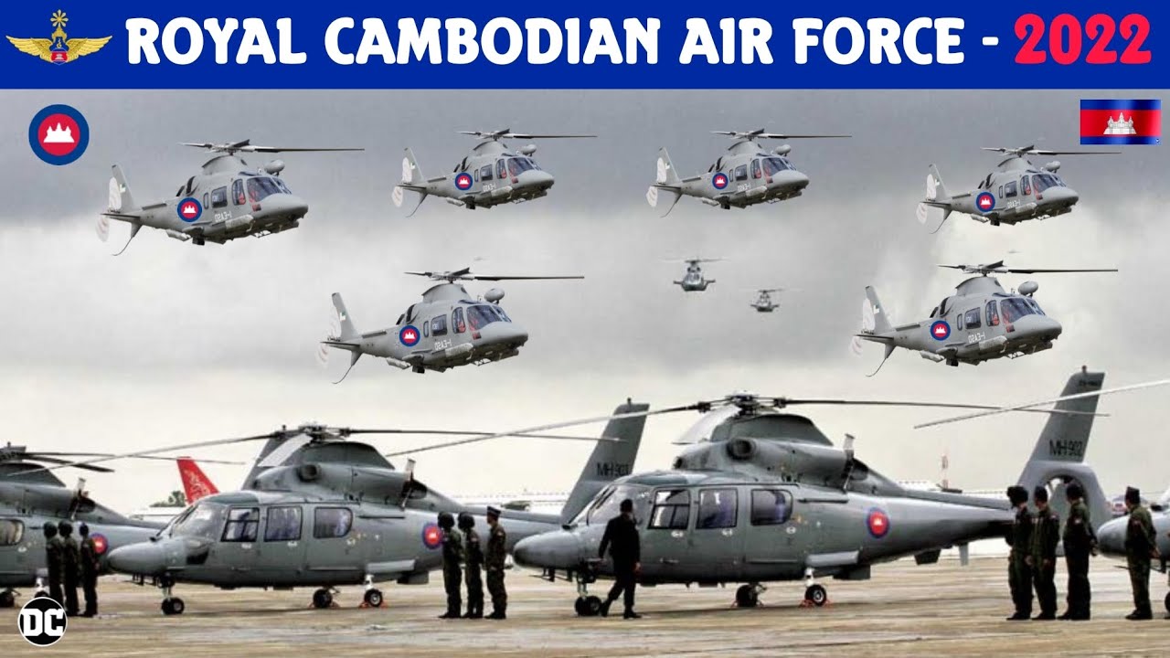 Royal Cambodian Air Force - 2022 (All Aircraft full details ) - YouTube