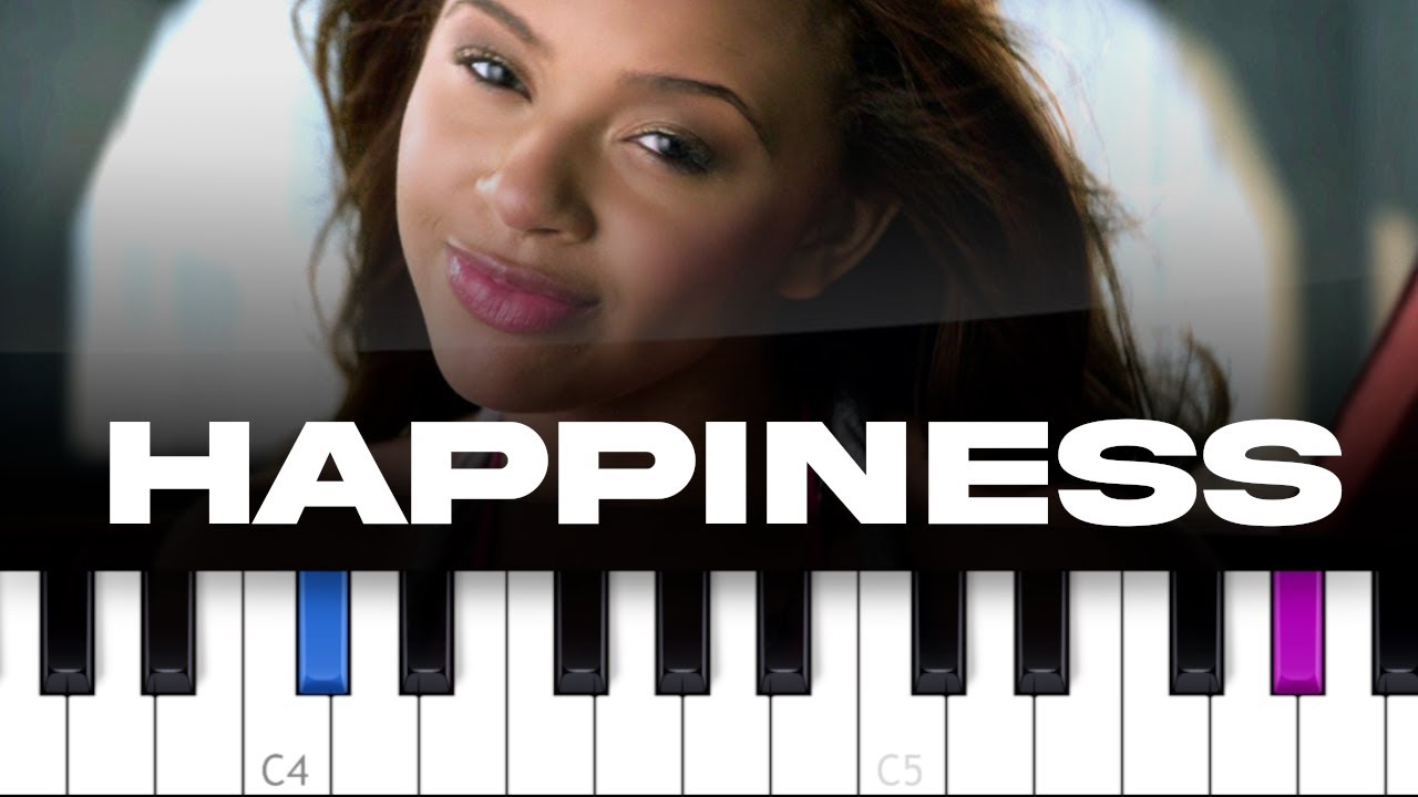 Alexis Jordan - Happiness (piano tutorial) - YouTube