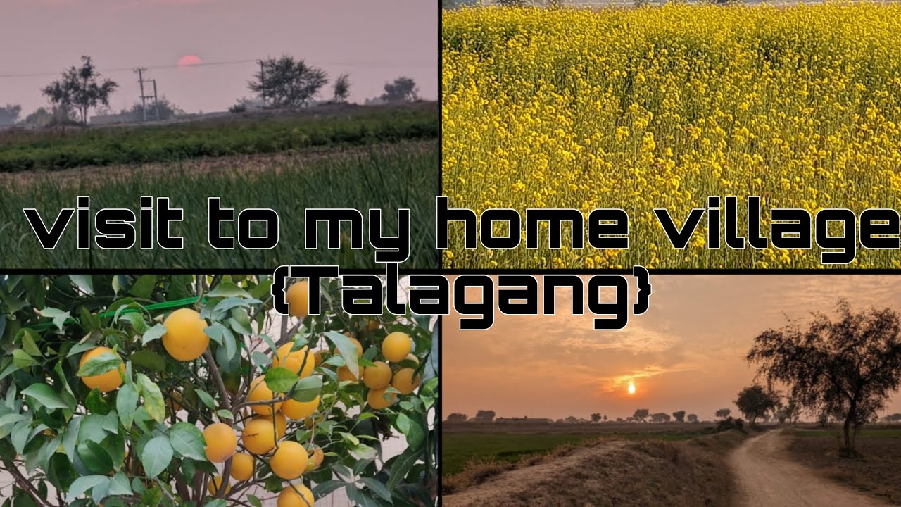 visit to my home village {Talagang}very beautiful views! - YouTube