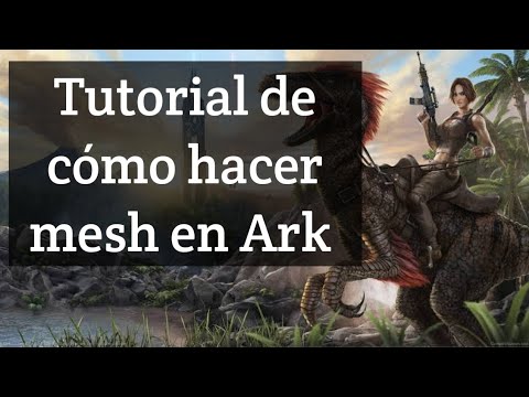 COMO HACER MESH-UNDERMAP EN ARK | Tutorial completo - YouTube