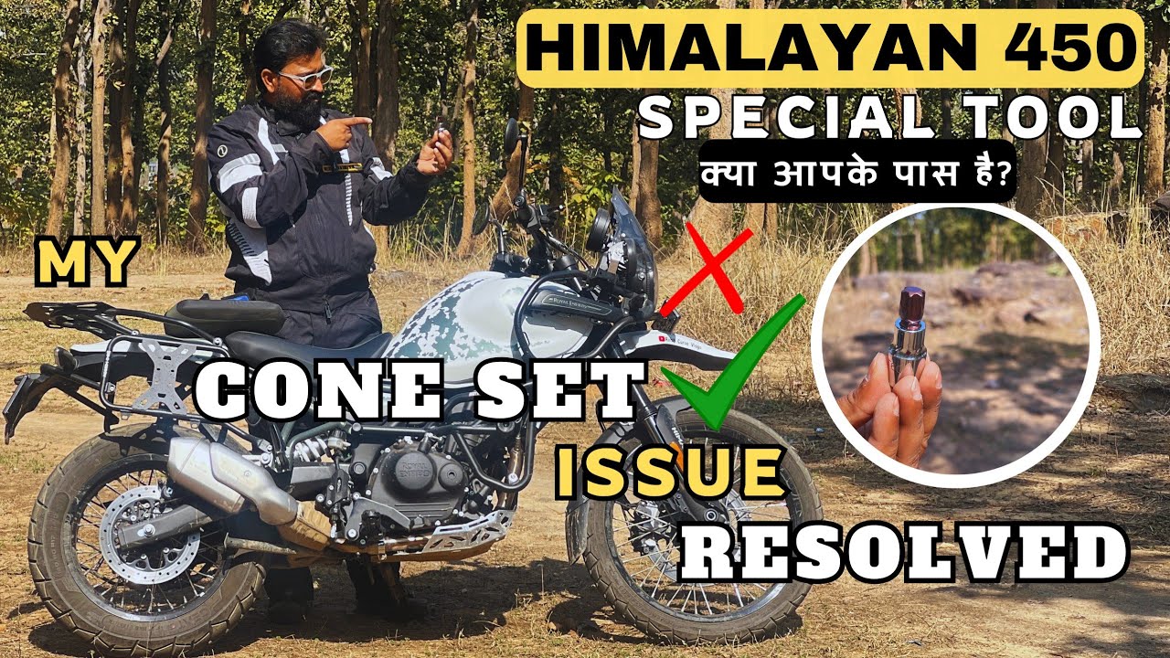 |Himalayan 450| Cone set issue @Rohitcurvevlogs #himalayan450 # ...