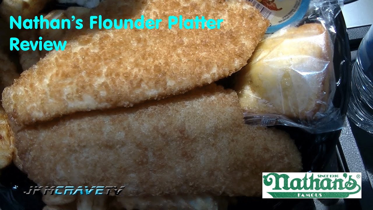 Nathan's Flounder Platter Review # 103 - YouTube