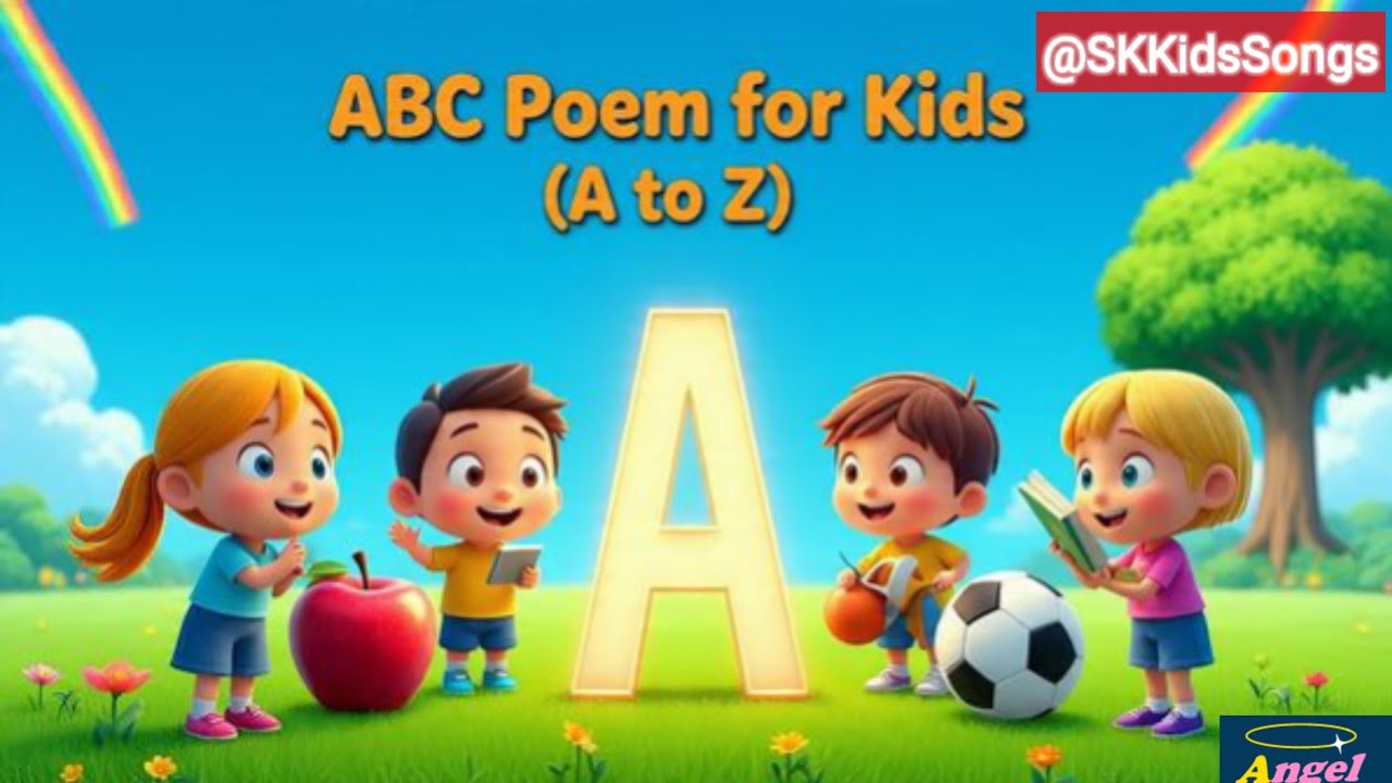 ABC Poem for Kids | Fun A to Z Alphabet Learning Song - YouTube