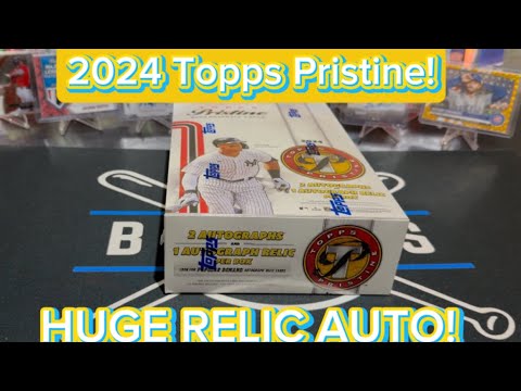 💥 A Favorite Product of 2024! 💥 2024 Topps Pristine Hobby Box! Big Patch Auto Hit! - YouTube