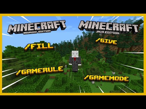 👉Los MEJORES COMANDOS para Minecraft JAVA y BEDROCK 👈 - YouTube
