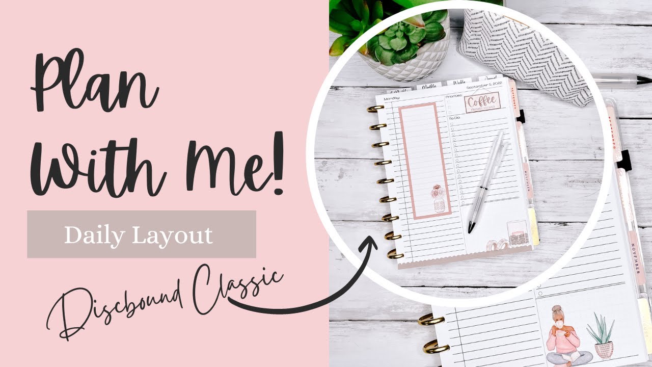 Plan With Me! | Pleasantly Planned | Daily Planner Inserts | September ...