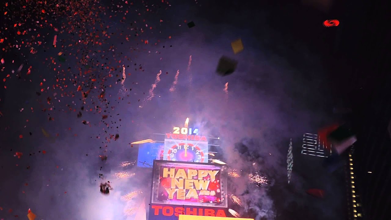 New Years Eve Times Square 2014 - YouTube