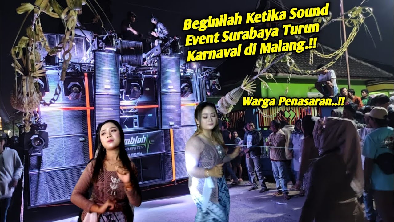 Gombloh Audio Sound Event Surabaya Perdana Karnaval di Malang..!! - YouTube