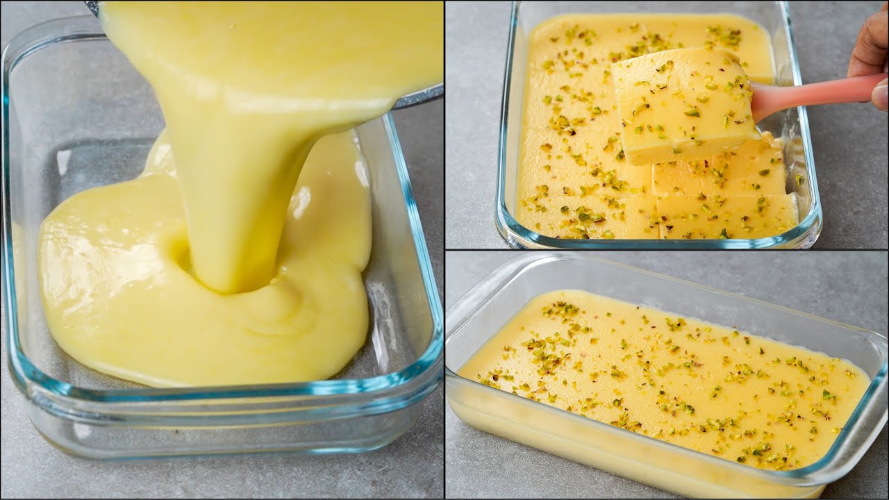 Make This Dessert of Your Dreams | Custard Milk Pudding Recipe | Delicious & Creamy Custard ...