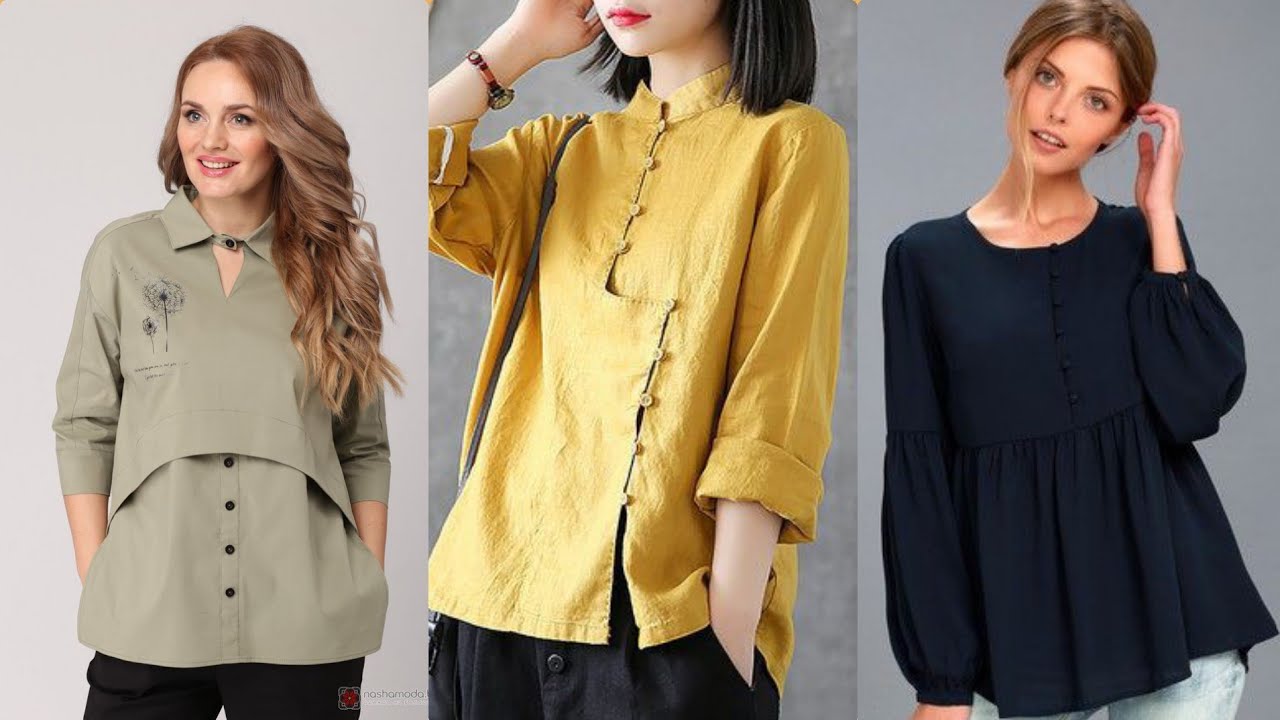 Fantastic and Charming Middy Length Tops and Blouse With Latest fashion ...