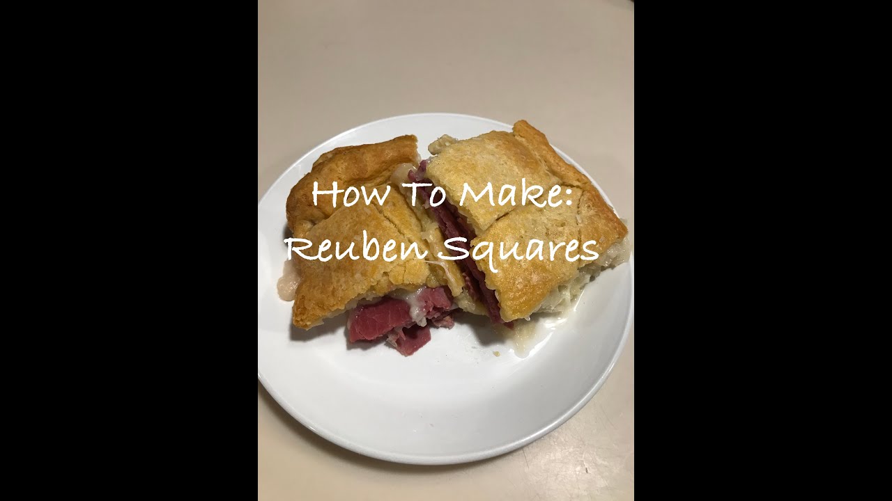 How To Make: Reuben Squares - YouTube