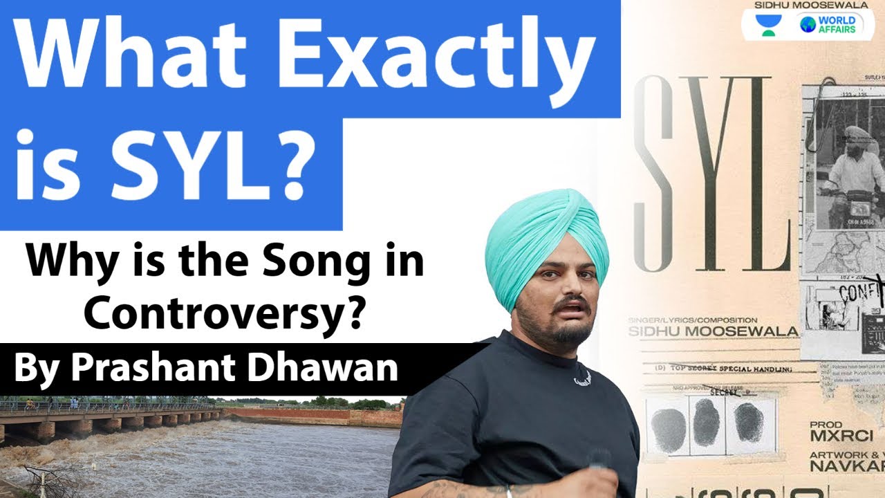 What is SYL? Sidhu Moosewala's SYL song sparks controversy | Explained ...