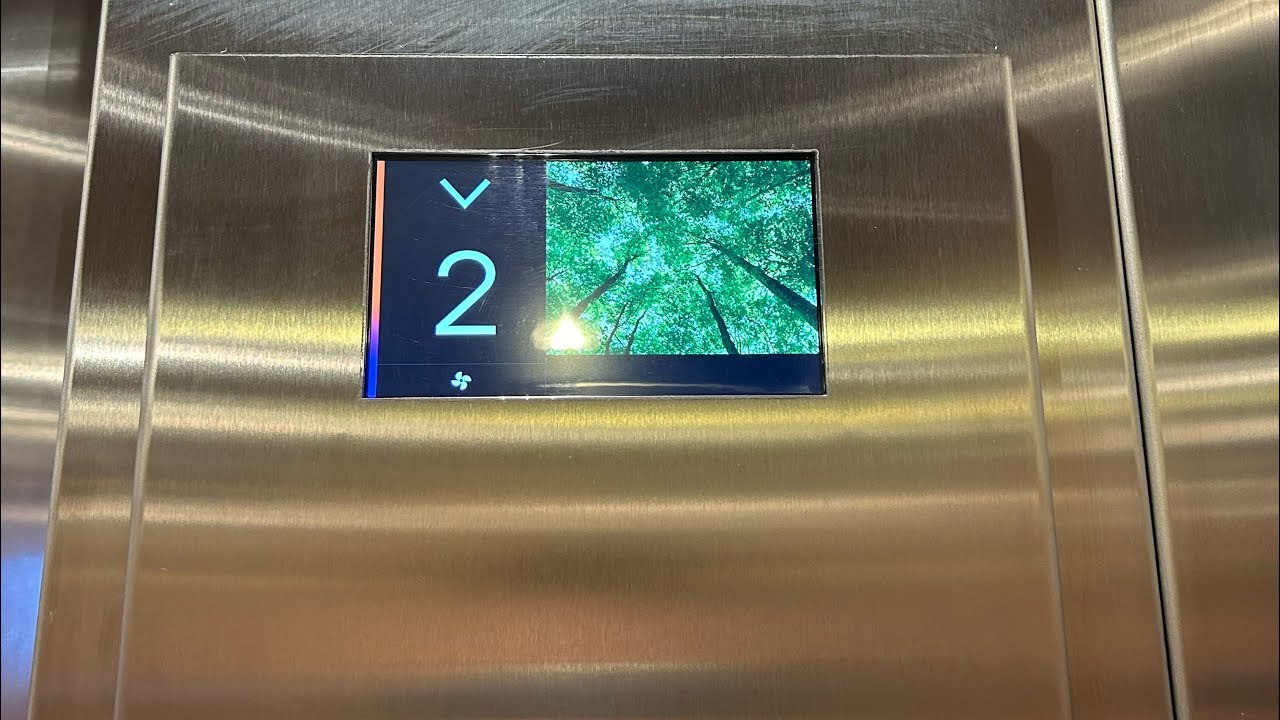 Brand New TKE EOX Traction Elevators At The Courtyard By Marriott In ...