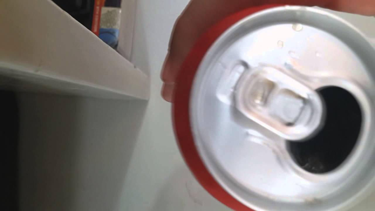 How to open a pepsi can without touching it.(TRICK) - YouTube