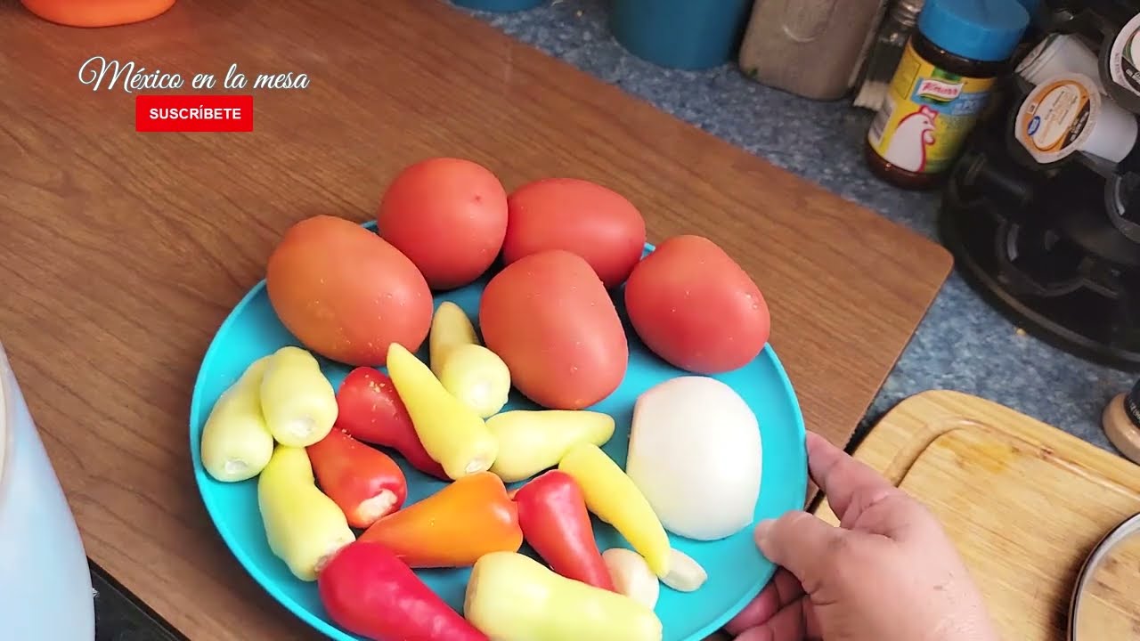 Una Rica Salsa De Chiles Güeritos Receta Sencilla Pero Muy Rica 🌶️ ...