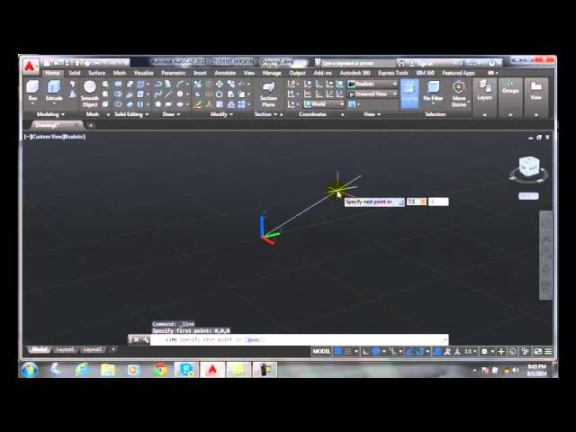 Autocad 2021 Tutorial World Coordinate System And User 46 Off
