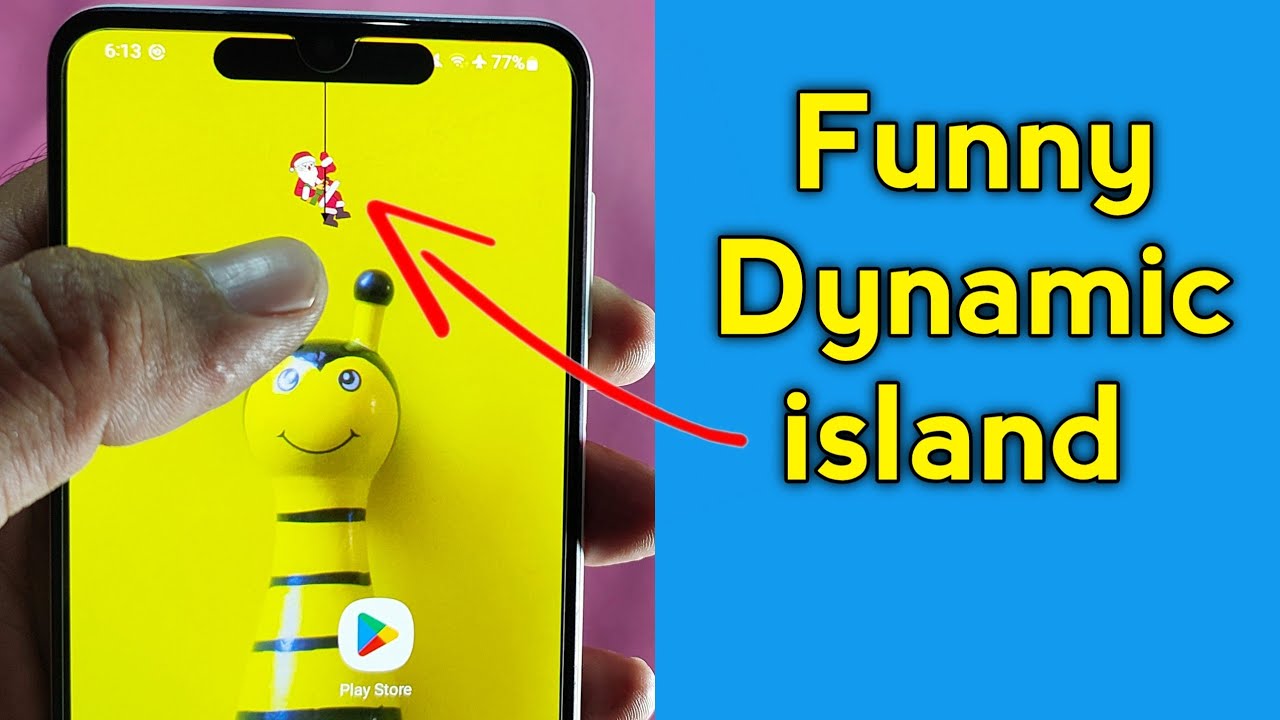 Funny Animation Dynamic island for Android Phone - YouTube