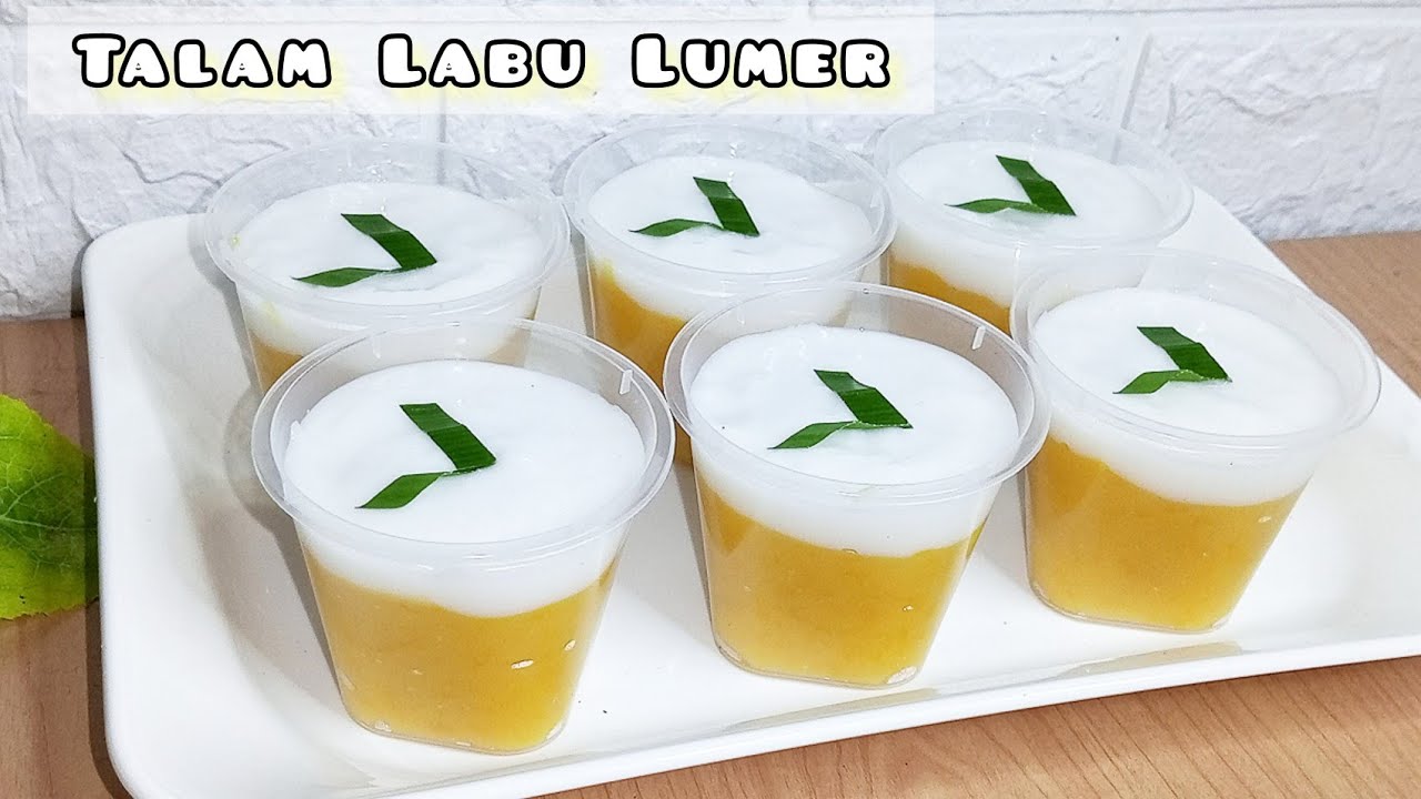 Punya Labu Kuning di rumah ku olah jadi Talam Labu Lumer, malah ...
