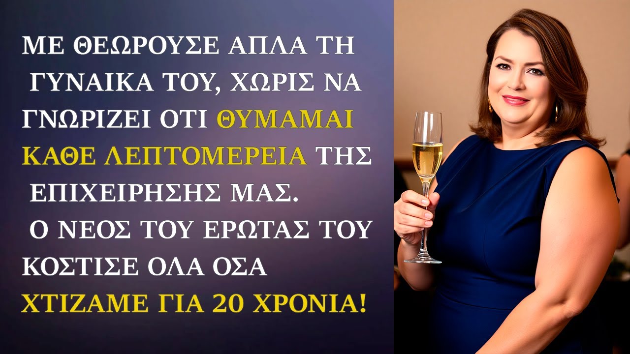 ΟΤΑΝ Ο ΣΥΖΥΓΟΣ ΜΟΥ ΜΕ ΤΑΠΕΙΝΩΣΕ ΠΡΙΝ ΤΗ ΔΕΞΙΩΣΗ ΤΟΥ ΔΗΜΑΡΧΟΥ ΔΕΝ ΕΚΛΑΨΑ ...