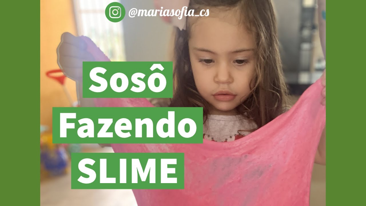 Sosô faz slime com o priminho Benjamin 😍🤩 [SLIME] - YouTube