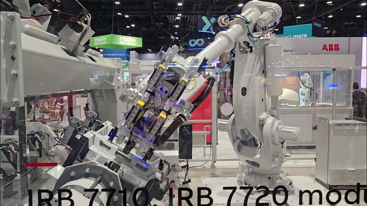 ABB robotic welding and fixturing - YouTube