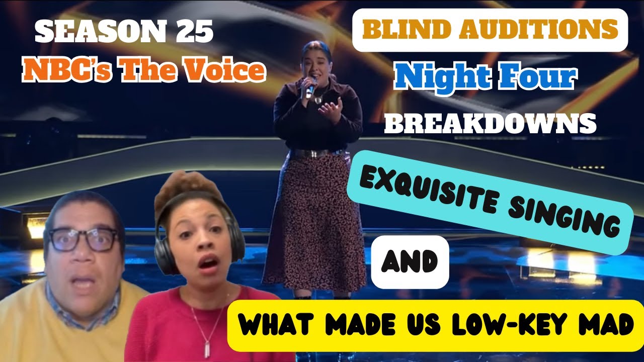 The Voice 2024 Blind Auditions BREAKDOWNS-Night Four - YouTube