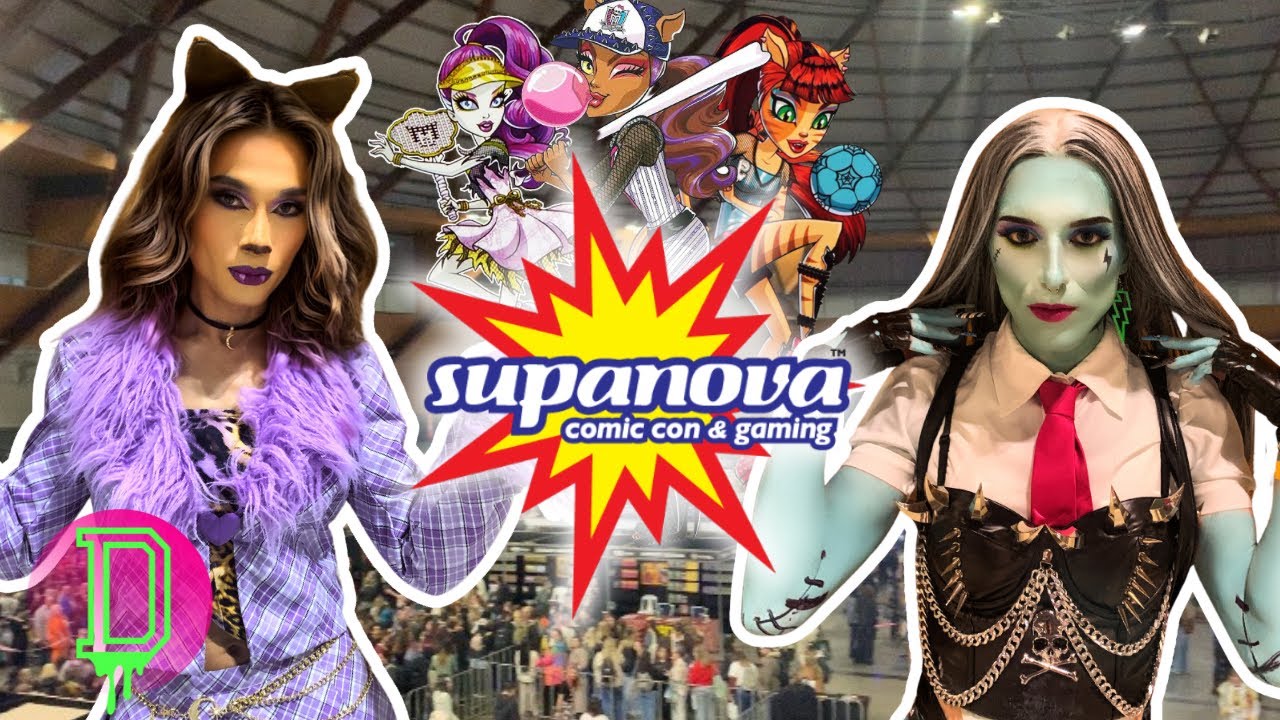 Monster High Cosplay!!! CON VLOG SUPANOVA SYDNEY 2024 - YouTube