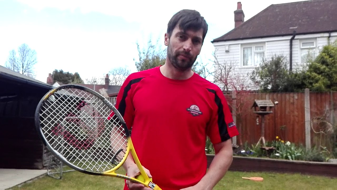 Trampoline Tennis during lockdown - YouTube